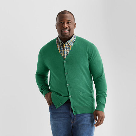 Click here for St. Johns Bay Fine Gauge Mens V Neck Long Sleeve B... prices