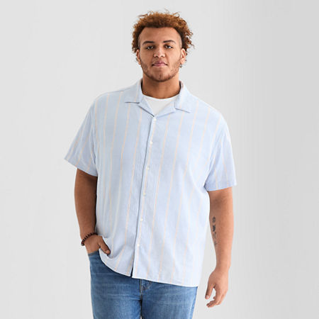 Click here for Arizona Mens Big and Tall Short Sleeve Button-Down... prices