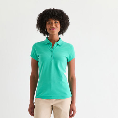 Click here for IZOD Juniors Womens Short Sleeve Polo Shirt  X-sma... prices