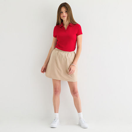 Click here for IZOD Womens Scooter Skirt - Juniors  4  Beige prices