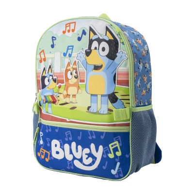 Licensed 5 Piece Bluey Backpack Set with Matching Lunch Bag, Color ...
