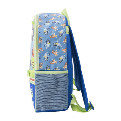 Licensed 5 Piece Bluey Backpack Set with Matching Lunch Bag, Color ...