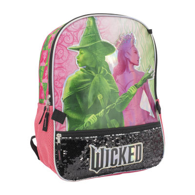 Licensed 5 Piece Wicked Backpack Set with Matching Lunch Bag, Color ...