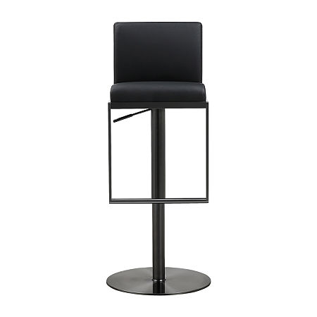 Click here for Amalfi Upholstered Swivel Bar Stool  One Size  Bla... prices