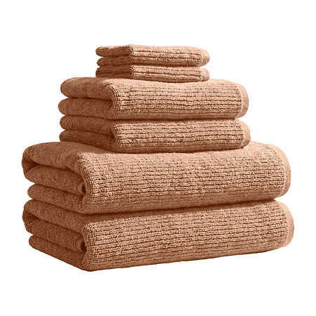 Click here for Linery Turkish Cotton 6-pc. Quick Dry Bath Towel S... prices