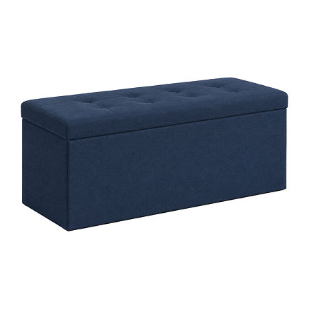 Click here for AEROPOSTALE Blue Storage Bench  One Size  Blue prices
