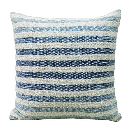 Click here for Vibhsa Ombre Textured Stripe Square Throw Pillow... prices