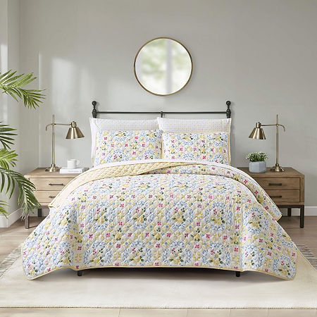 Click here for Stratford Park Flora 7-pc. Quilt Set  One Size  Ye... prices