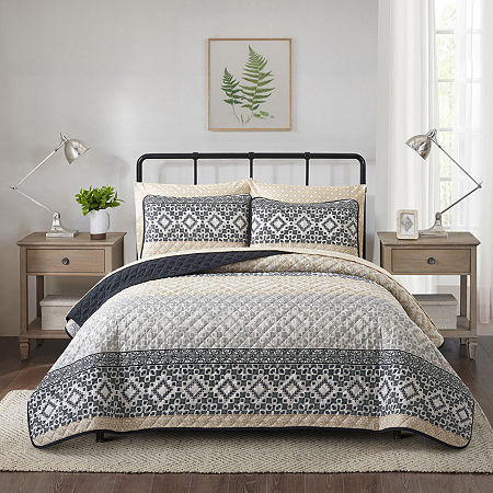Click here for Stratford Park Honey 7-pc. Quilt Set  One Size  Br... prices