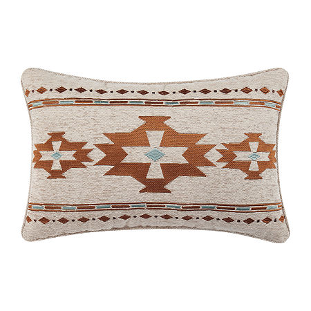 J Queen New York Jackson Lodge Boudoir Decorative Pillow  14 x 21 - Clay