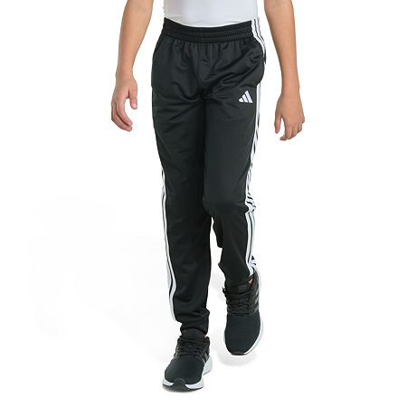 adidas Toddler & Little Boys Elastic-Waistband Essential 3-Stripe Jogger Pants - Black