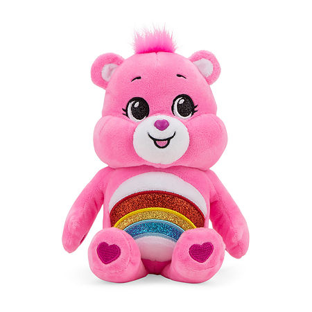 Click here for Care Bears Basic Glitter Cheer Bear Plush  One Siz... prices