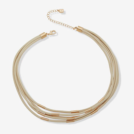 Click here for Worthington Gold Tone Womens 9 1/2 Inch Collar Nec... prices