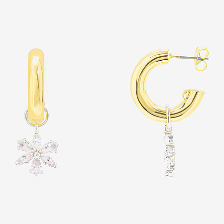 Click here for Sparkle Allure Womens Crystal 10K Gold Over Brass... prices