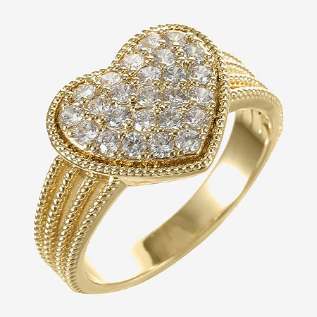 Click here for Sparkle Allure Womens Cubic Zirconia 14K Gold Over... prices