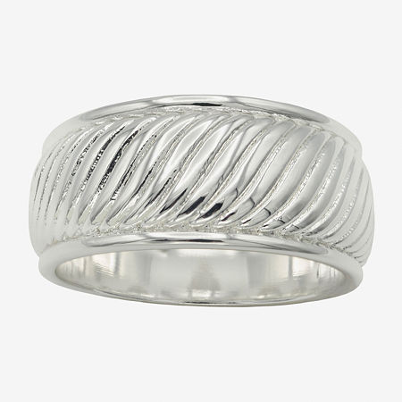 Click here for Sparkle Allure Womens 9.5MM Pure Silver Over Brass... prices