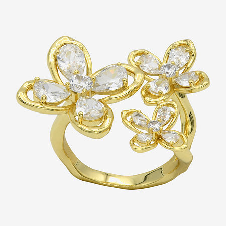 Click here for Sparkle Allure Womens Cubic Zirconia 14K Gold Over... prices
