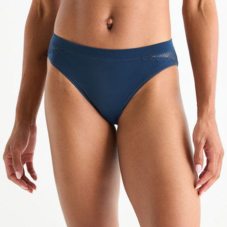 Click here for Ambrielle Super Soft Bikini Panty  Large  Blue prices