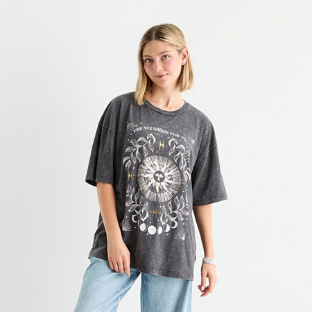 Click here for Celestial Oversized Womens Crew Neck Short Sleeve... prices