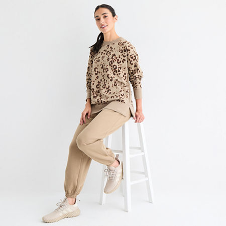 Click here for Xersion Womens Super Soft Fleece Jogger  Petite X-... prices