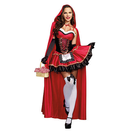 Click here for Womens Little Red Riding Hood Costume  X-large  Re... prices