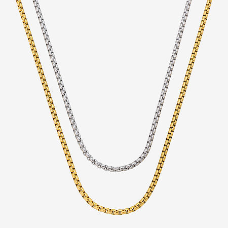 Click here for Mens 2-pc. Necklace Set  One Size prices