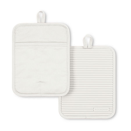 Click here for KitchenAid Ribbed Soft Silicone 2-pc. Pot Holder S... prices