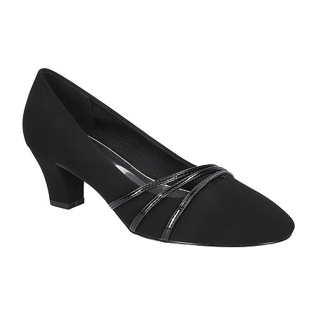 Click here for Easy Street Cristiny Womens Round Closed Toe Block... prices