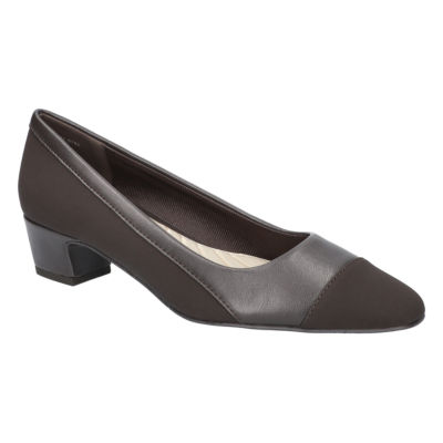 Easy Street Womens Dottie Block Heel Pumps | Hamilton Place