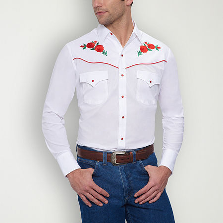 Click here for Ely Cattleman Western Mens Long Sleeve Western Shi... prices