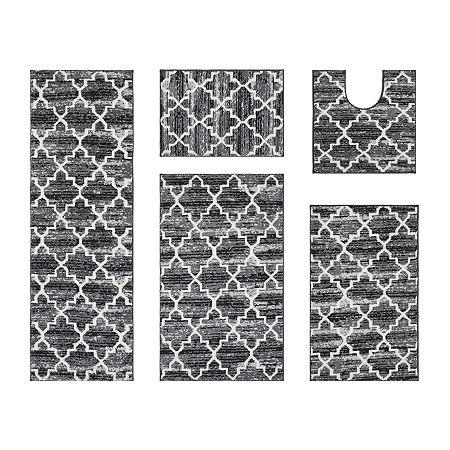 Click here for Better Trends Savio 5-pc. Bath Rug Set  One Size... prices