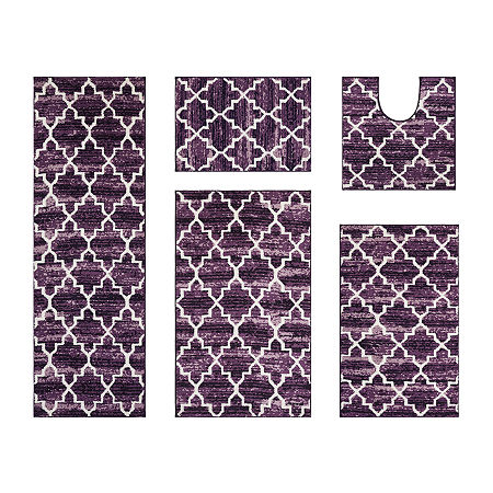 Click here for Better Trends Savio 5-pc. Bath Rug Set  One Size... prices