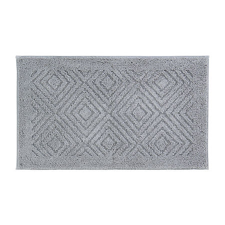 Click here for Better Trends Trier Bath Rug  One Size  Silver prices