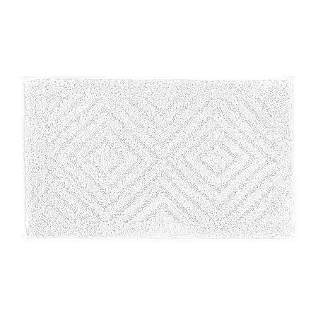 Click here for Better Trends Trier Bath Rug  One Size  White prices