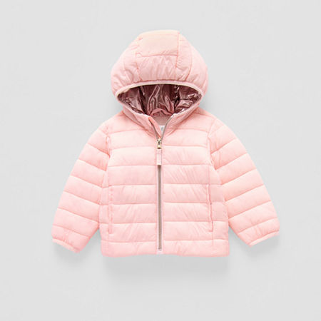 Click here for Okie Dokie Baby & Toddler Girls Hooded Midweight P... prices