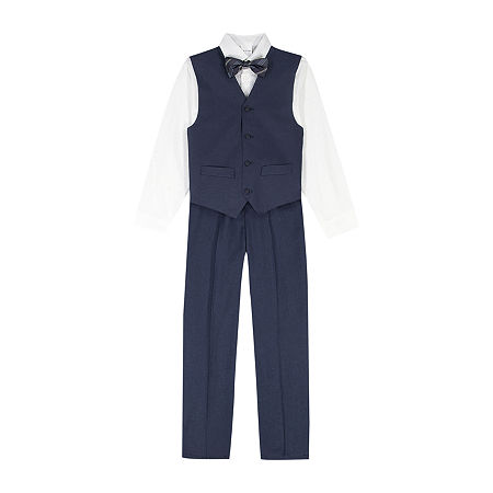 Click here for Van Heusen Little & Big Kid Boys 4-pc. Suit Set  1... prices