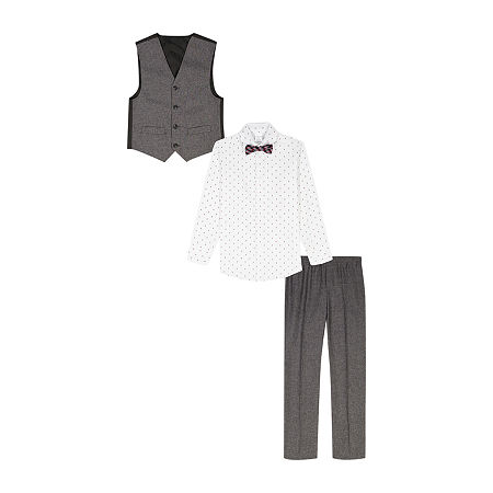 Click here for Van Heusen Little & Big Kid Boys 4-pc. Suit Set  1... prices