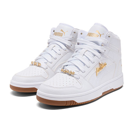 Click here for PUMA Rebound Layup Rcl Bling Big Kid Girls Basketb... prices