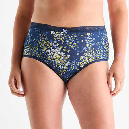 Click here for Ambrielle Cotton Brief Panty  2x  Blue prices