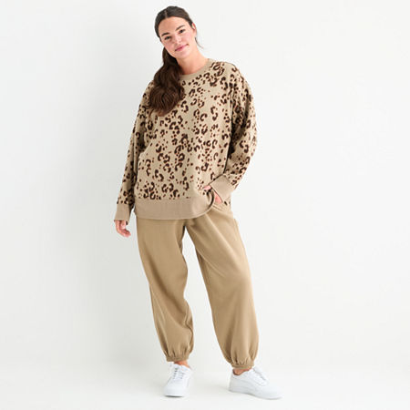 Click here for Xersion Womens Super Soft Fleece Jogger Plus  1x... prices