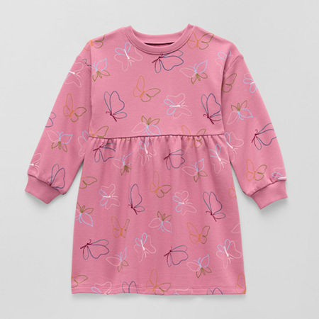 Click here for Okie Dokie Toddler & Little Girls Long Sleeve Cuff... prices
