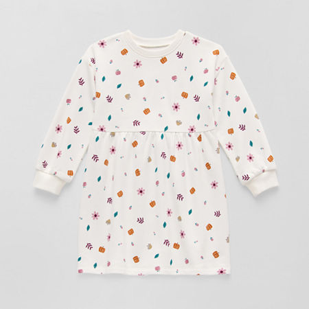 Click here for Okie Dokie Toddler & Little Girls Long Sleeve Cuff... prices