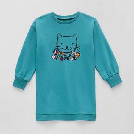 Click here for Okie Dokie Toddler & Little Girls Long Sleeve Cuff... prices