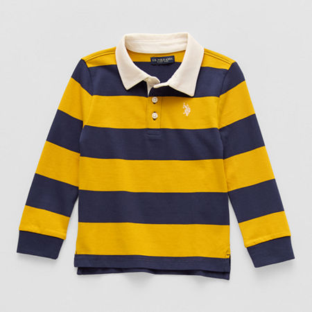 Click here for U.S. Polo Assn. Rugby Toddler Boys Long Sleeve Cla... prices