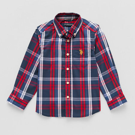 Click here for U.S. Polo Assn. Toddler Boys Long Sleeve Classic F... prices