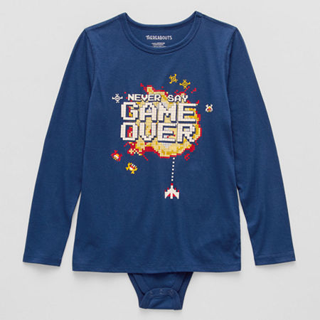 Click here for Thereabouts Little & Big Kid Boys Crew Neck Long S... prices