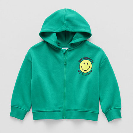 Click here for Grayson Little Toddler Girls Hooded Fleece Long Sl... prices