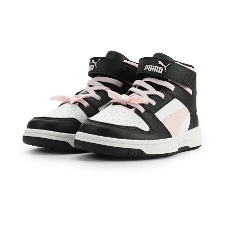 Click here for PUMA Rebound Layup Little Kid Girls Basketball Sho... prices