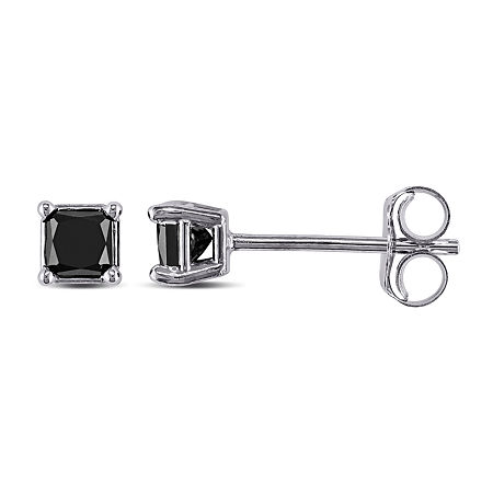 Click here for 1/3 CT. T.W. Natural Black Diamond 10K White Gold... prices
