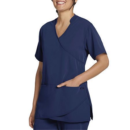 Click here for Jockey 2482 Womens Plus V Neck Short Sleeve Stretc... prices